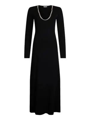 LIU JO Liu Jo Knit Dress With Rhinestone Embellishment