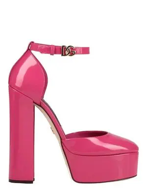 Dolce & Gabbana Patent Leather Platform Pumps - No
