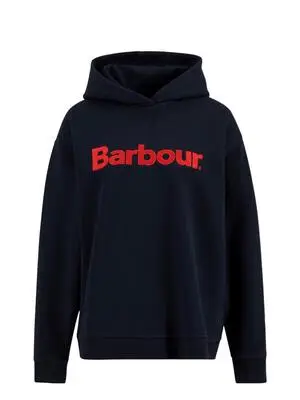 Barbour Hoodie - Black