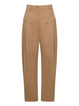 ALBERTA FERRETTI Alberta Ferretti Cotton Gabardine Balloon Pants