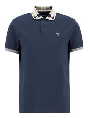 Barbour Logo Embroidered Polo Shirt - Black
