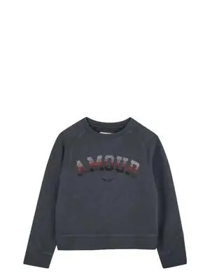 Zadig&Voltaire Rhinestone Embellished Sweatshirt - Black