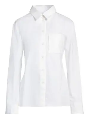 Jacquemus Long Sleeve Shirt With Sleeve Pockets - White