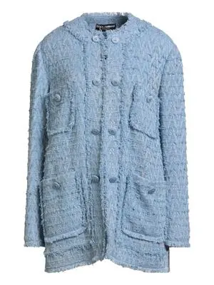 Dolce & Gabbana Solid Color Jackets - Blue