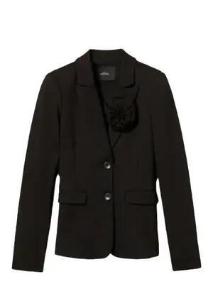 TWINSET Twinset Floral-Brooch Blazer
