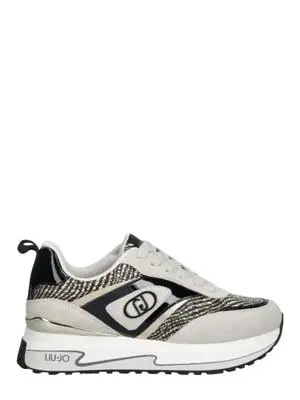 Liu Jo Logo-detail Lace-up Sneakers - White
