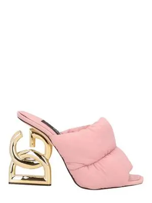 Dolce & Gabbana Padded Sculptural Heel Mules - No