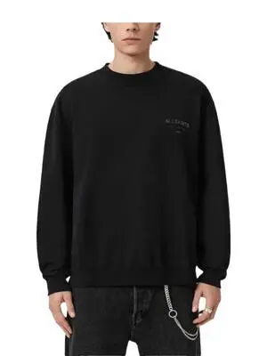 ALLSAINTS Xander Crewneck Sweatshirt - Black