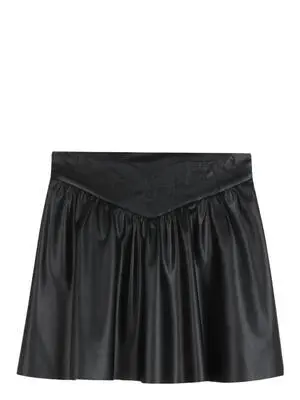 Zadig&Voltaire Pleated Skirt With Embroidered Details - Black
