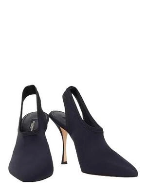 Dolce & Gabbana Solidcolor Knit Highheels - Black
