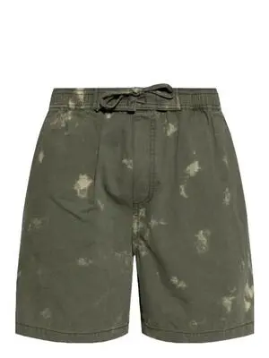 Isabel Marant Étoile Tie-dye Drawstring Shorts - Green