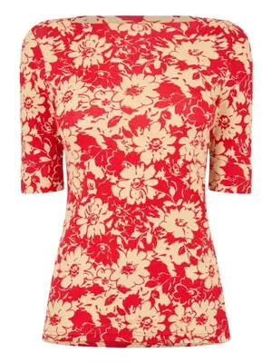 RALPH LAUREN Ralph Lauren Floral Print Top