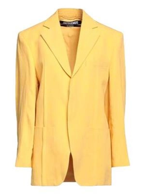 Jacquemus Single-breasted Blazer - Yellow