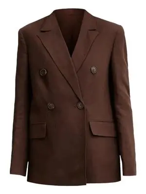 TWINSET Twinset Double-Breasted Peak Lapel Blazer