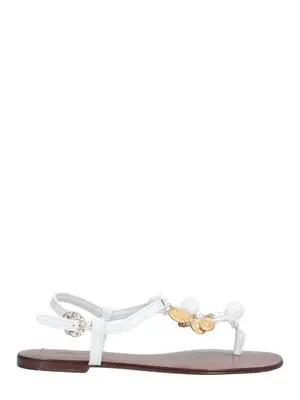DOLCE & GABBANA Dolce & Gabbana Embellished Flip Flops