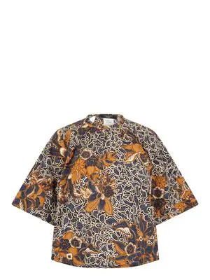 MAX MARA Weekend Max Mara Quaglia Floral Print Blouse