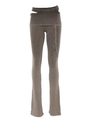 Ottolinger Cutout Flared Trousers - Gray