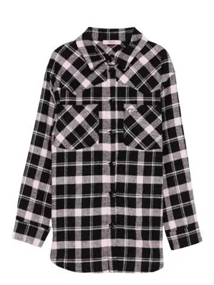 Liu Jo Plaid Shirt - Black