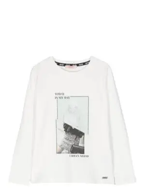LIU JO Liu Jo "Urban Mood" Photo Print Jersey T-Shirt
