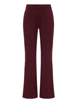 The Upside Mendoza Jackie Flared Stripe-detail Trousers - Brown