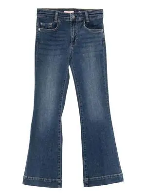 Liu Jo Five-pocket Bell-bottom Trousers - Blue