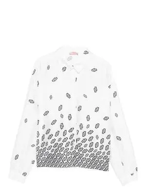 Liu Jo Printed Button-fastening Shirt - White