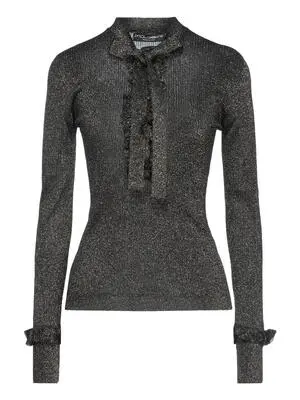 Dolce & Gabbana Solid Color Jumpers - Black