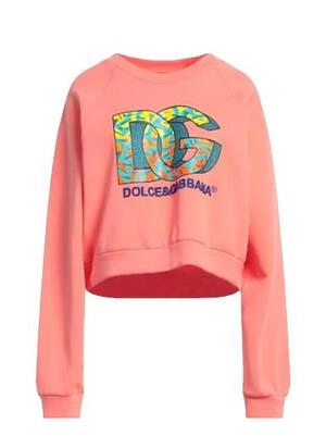 Dolce & Gabbana Printed Long Sleeve Sweatshirt - Pink