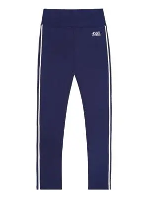 SPORTY  RICH Sr Runner Stripe-detail Leggings - No