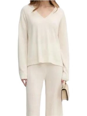 Liu Jo V-neck Sweater - Beige