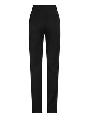 JACQUEMUS Jacquemus Slim-Fit Trousers With Decorative Pockets And Split Hem