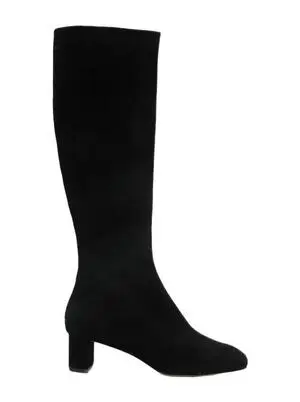 AeydĒ Knee-high Suede Boots - Black