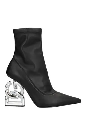 Dolce & Gabbana Sculptural Heel Ankle Boots - No