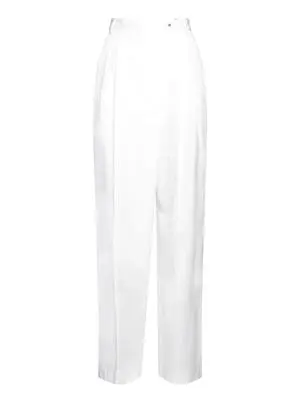 Dolce & Gabbana Loose-fitting Trousers - White