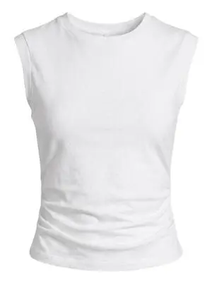ALLSAINTS ALLSAINTS West Ruched Sleeveless Top