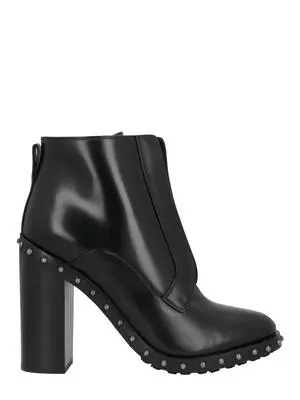 Dolce & Gabbana Studded Ankle Boots - Black
