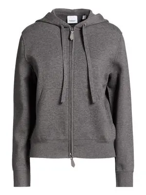 BURBERRY Burberry Lightweight Knit Zip-Up Cardigan With Embroidered Logo