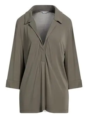 Max Mara Solid Color Tops - Green