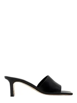 AeydĒ 60mm Jeanie Mules - Black