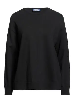Max Mara Minimalist Long-sleeve Knit Top - Black