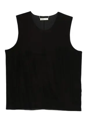 KHAITE Khaite Sleeveless Crew Neck Top