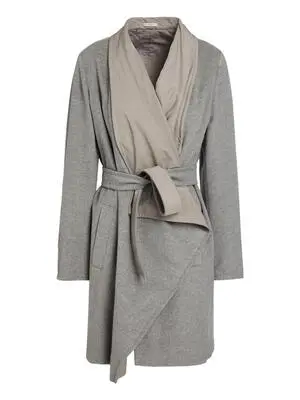 Max Mara Belted Coat - Grey