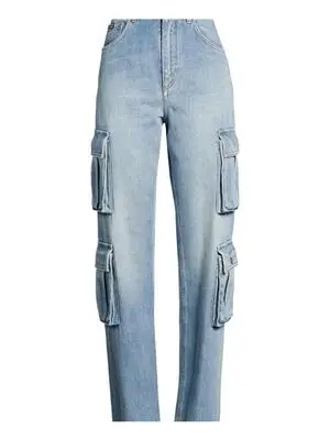 Dolce & Gabbana Cargo Denim Trousers - Blue
