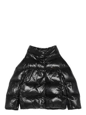 Herno Quilted High-neck Jacket - Black