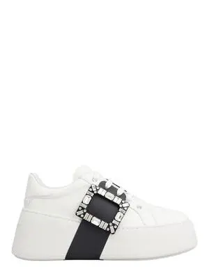 ROGER VIVIER Roger Vivier Viv Skate Sneakers With Signature Buckle