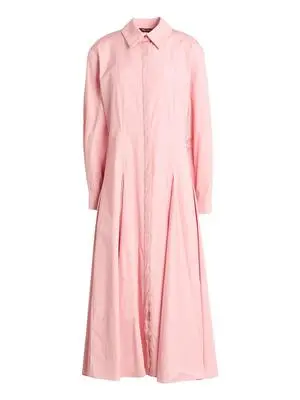 Max Mara Long Sleeve Shirt Dress - Pink
