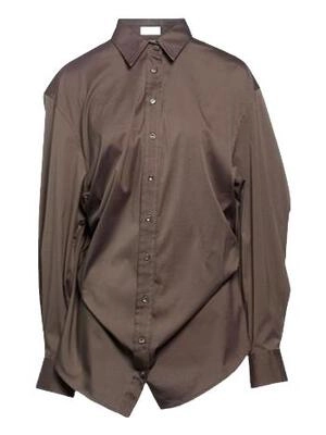Brunello Cucinelli Solid Color Shirt - Brown