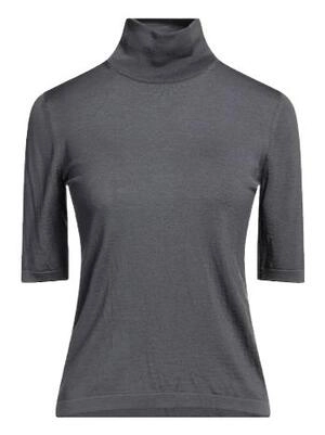 Max Mara Solid Color Knit Top - Grey