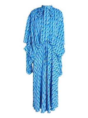 BALENCIAGA Balenciaga Printed Crepe Dress