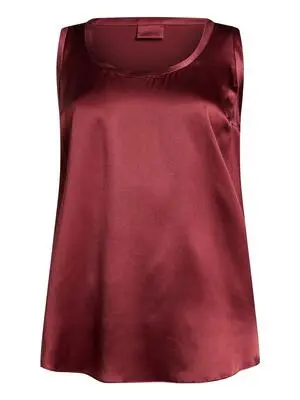 BRUNELLO CUCINELLI Brunello Cucinelli Sleeveless Satin Top